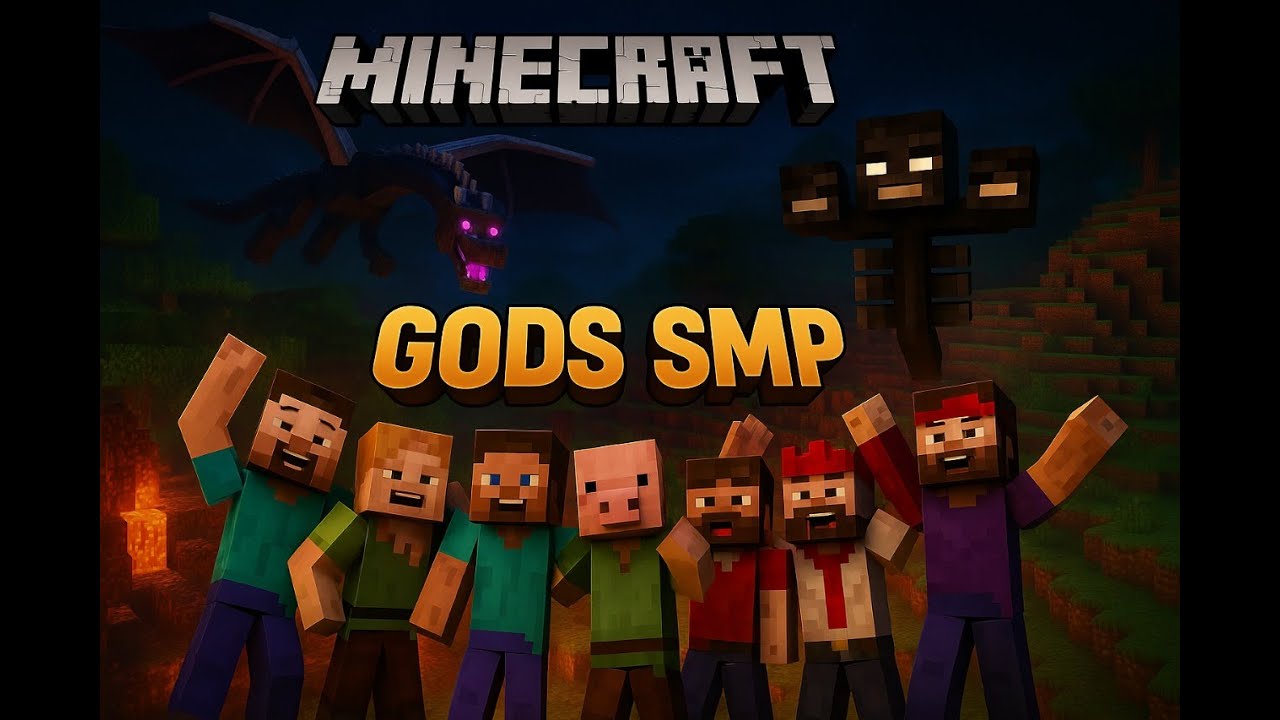 PLAYING GODS SMP MINECRAFT !!! DAY - 02 JOIN NOW - YouTube