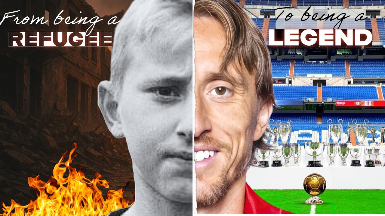 LUKA MODRIC - From War Child to Football Legend. - YouTube
