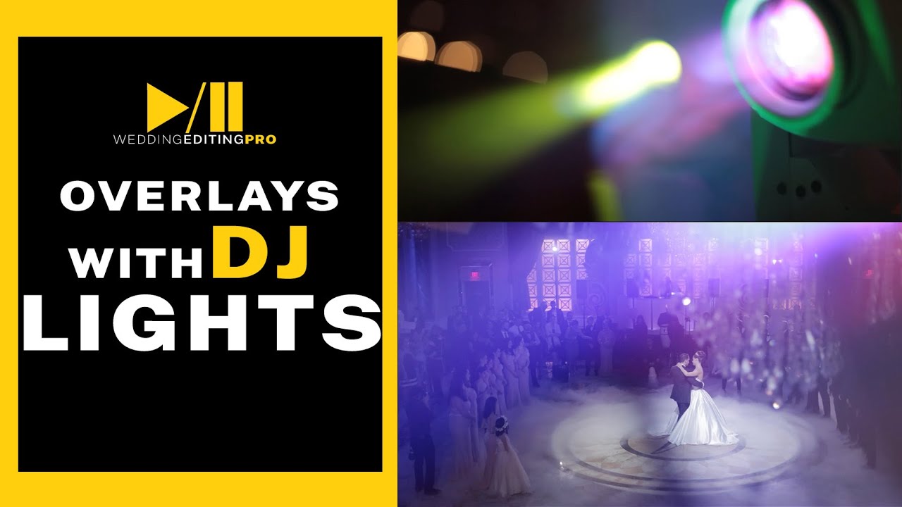 Overlays with dj lights - YouTube