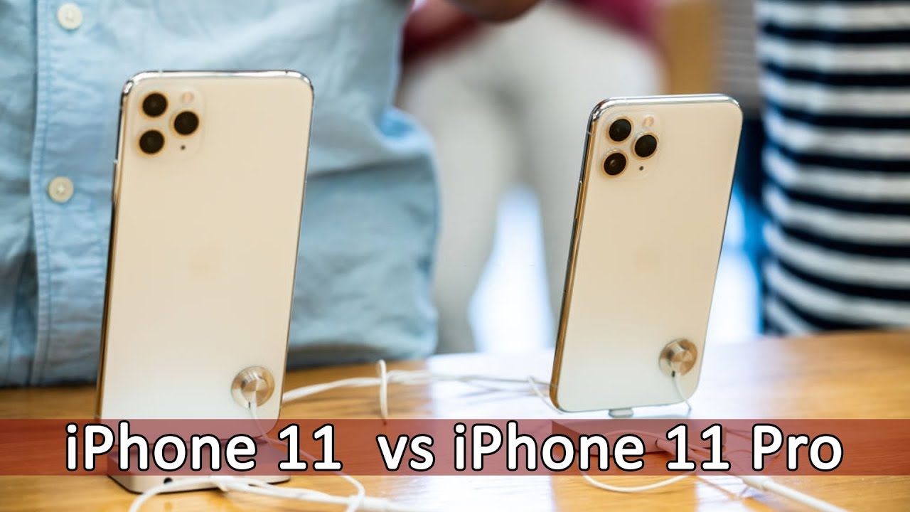 iPhone 11 vs iPhone 11 Pro vs iPhone 11Pro Max New Features - YouTube