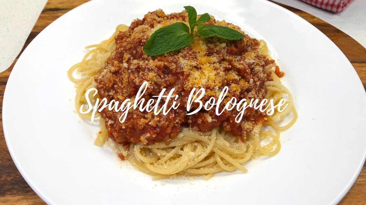 Luxury Pasta!!! Spaghetti Bolognese - YouTube
