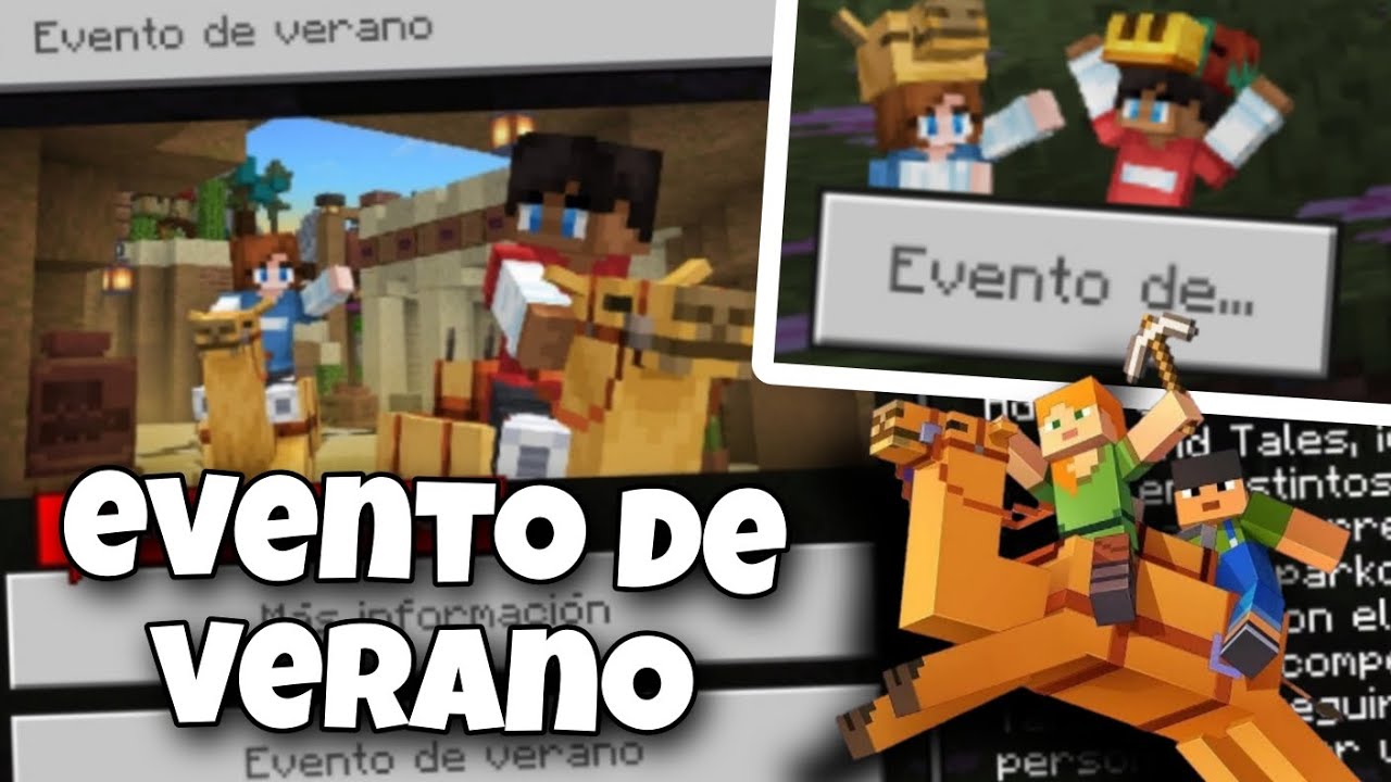 El Nuevo Evento De Verano De Minecraft Bedrock 1 20 🌞 Youtube
