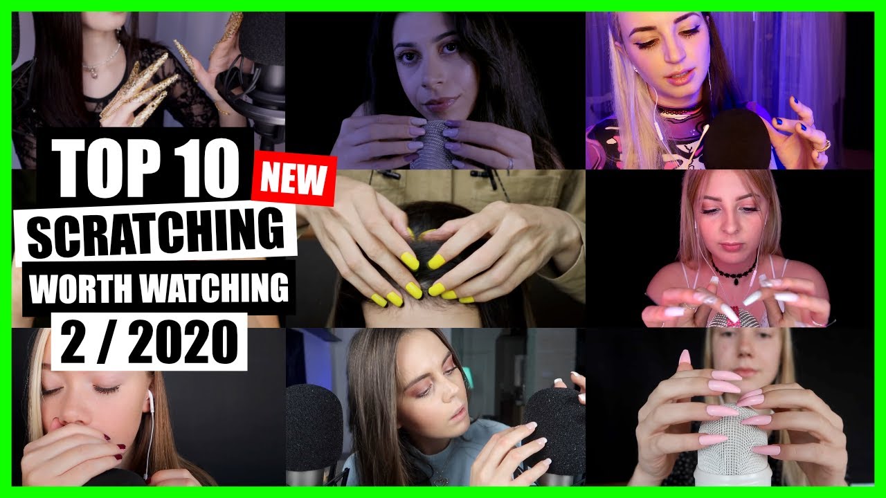 ASMR / SCRATCHING (Mic Scratching, Shirt Scratching) / TOP 10 / 2/2020 ...