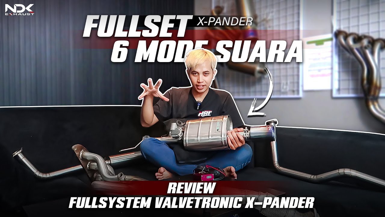 KNALPOT BISA RACING BISA SILENT !!! REVIEW FULLSYSTEM + NV-TECH X-PANDER by NDK EXHAUST ...