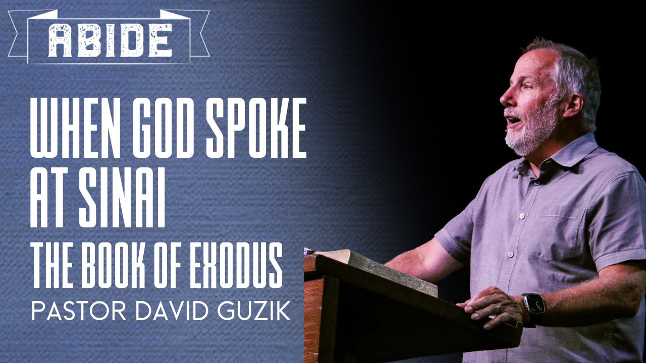 The Book Of Exodus || When God Spoke At Sinai - YouTube
