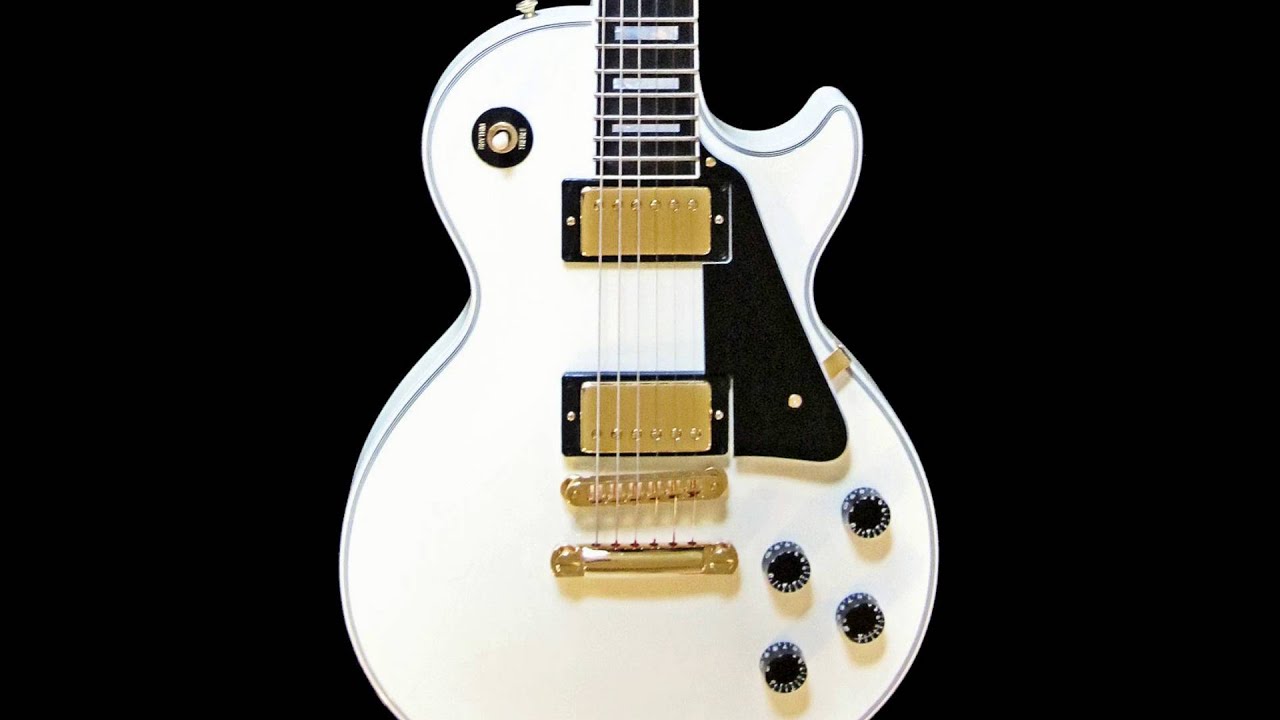 Les Paul's 50th Anniversary White Custom ~ Featured on the Cover of His ...