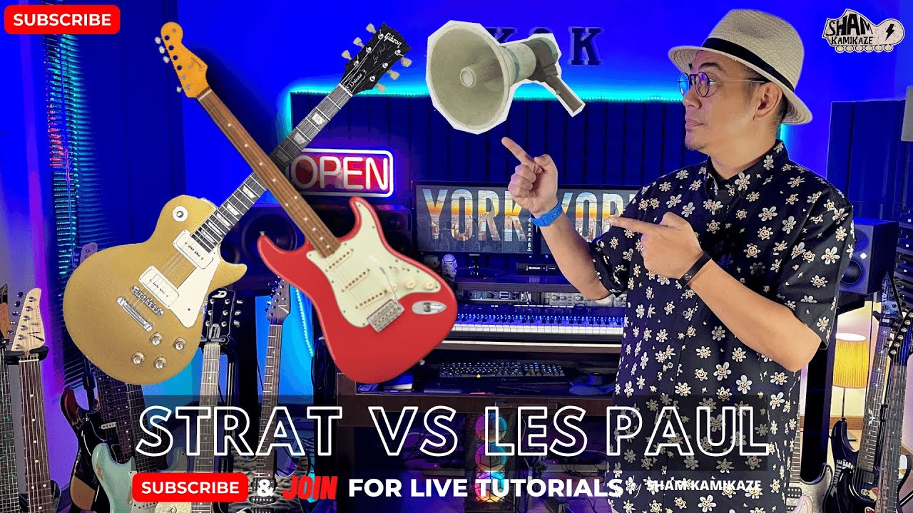 Strat vs Les Paul - YouTube