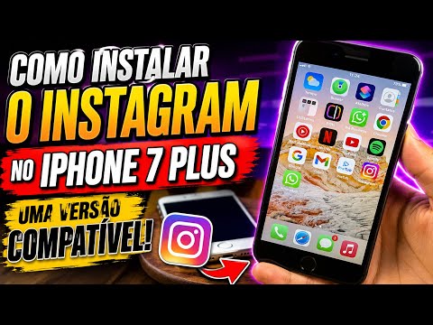 COMO INSTALAR O INSTAGRAM NO IPHONE 7 PLUS | VERSÃO COMPATÍVEL QUE FUNCIONA EM 2026