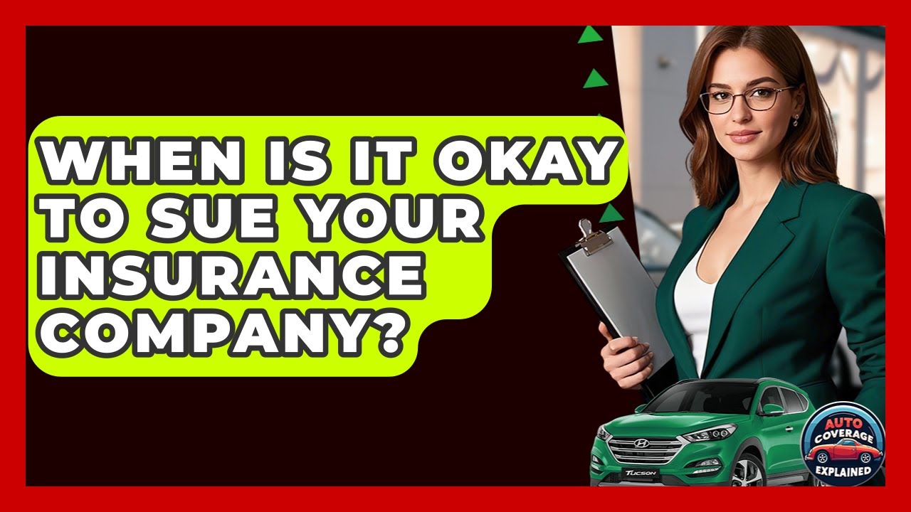 When Is It Okay To Sue Your Insurance Company? - Auto Coverage ...