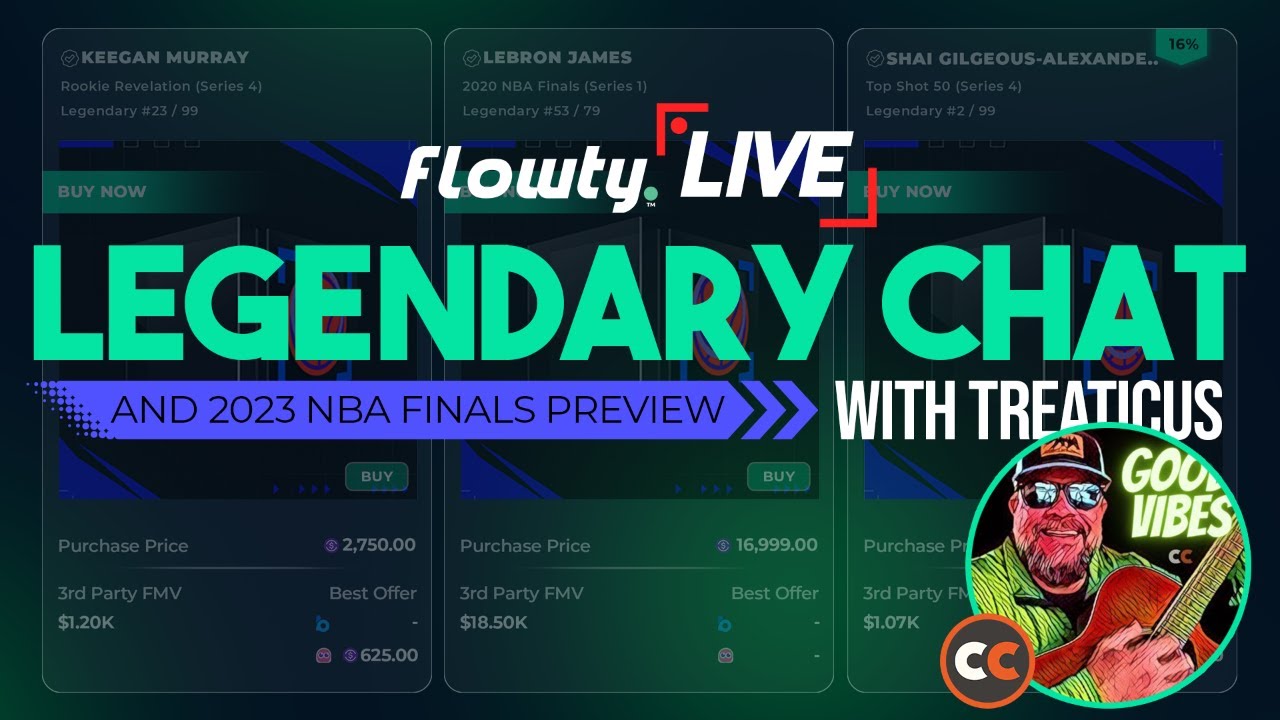 Community Roundtable: NBA Finals and Top Shot Series 4 Legendary Sets | Flowty Live - YouTube