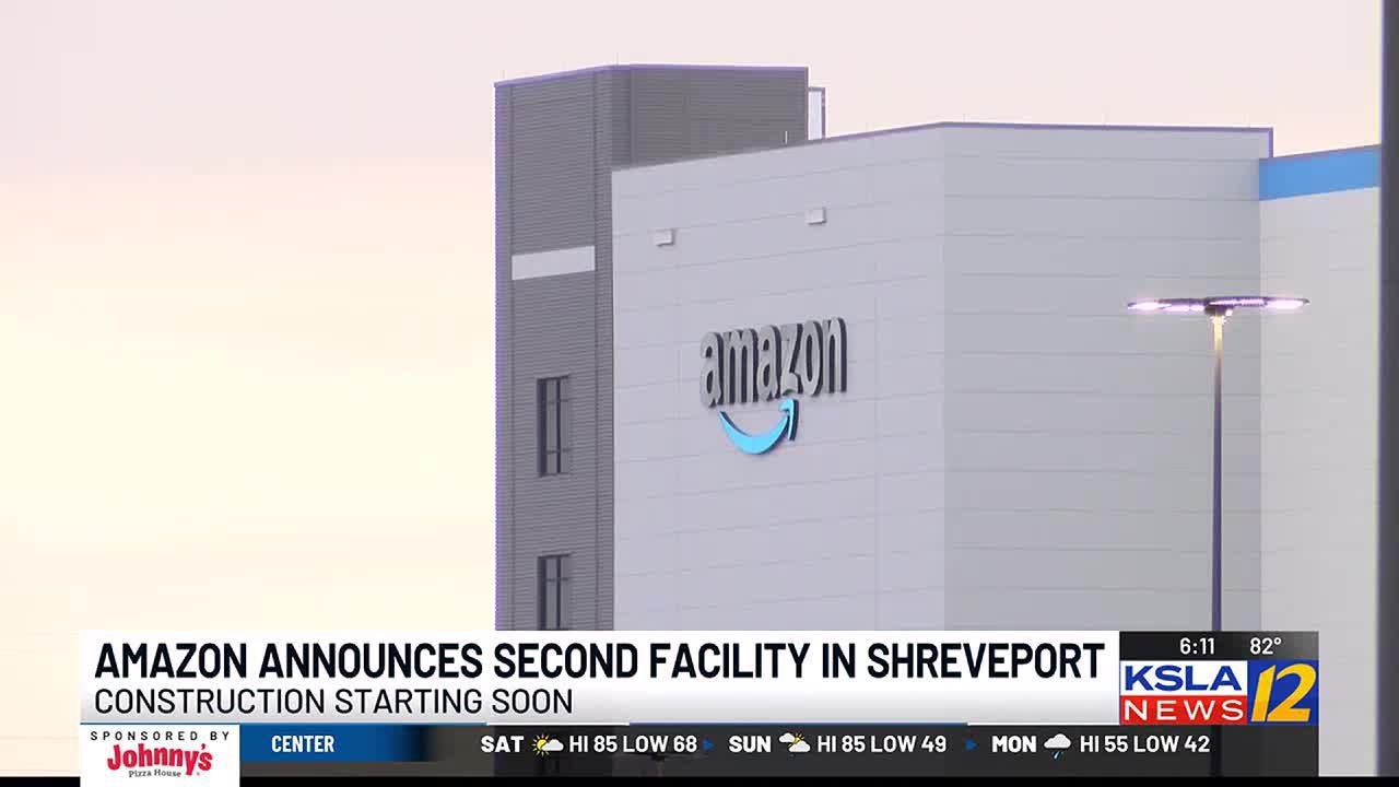 A second Amazon facility is coming to Shreveport - YouTube