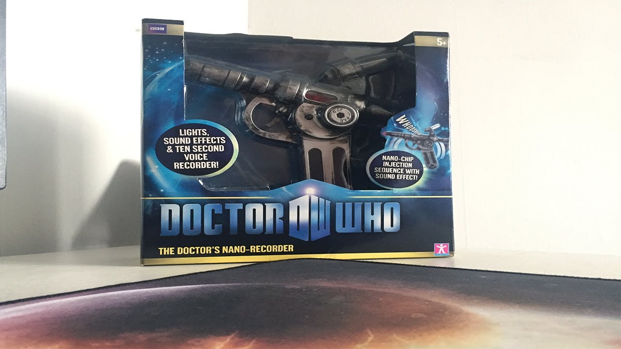 Doctor Who Nano Recorder Unboxing - YouTube