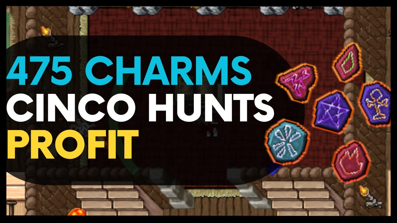 TIBIA: 5 HUNTS para BESTIARY e PROFIT no RAPID RESP - YouTube