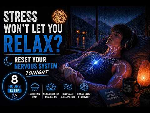 Nervous System Overloaded? 🧬Calm Your Mind & Body Fast (8 Hours Sleep)