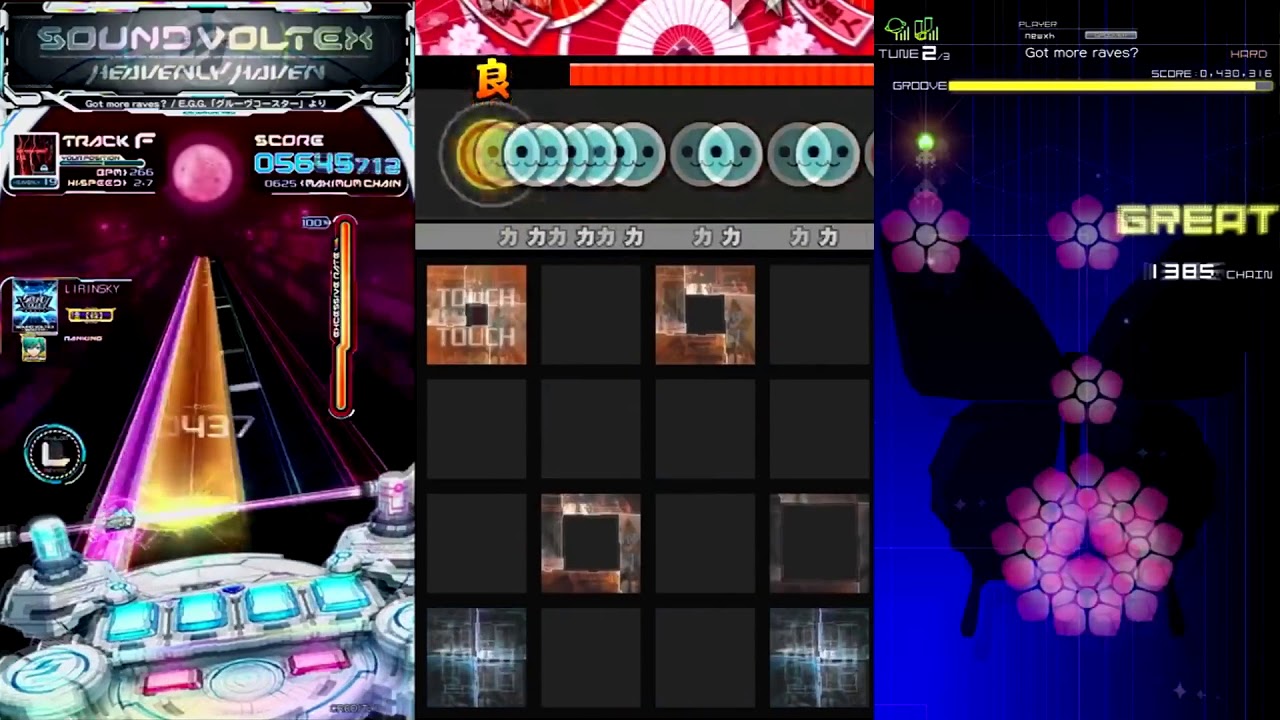 「音源」 Got more raves? 譜面比較 【GROOVE COASTER / JUBEAT / SOUND VOLTEX / 太鼓の ...