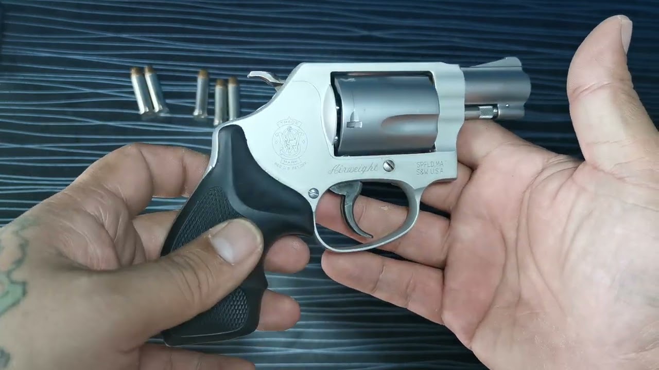 รีวิว สมิทธ 637-2 Smith and Wesson. m637 Airweight - YouTube