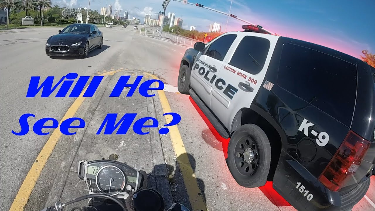 Testing A Cops Blind Spot - YouTube