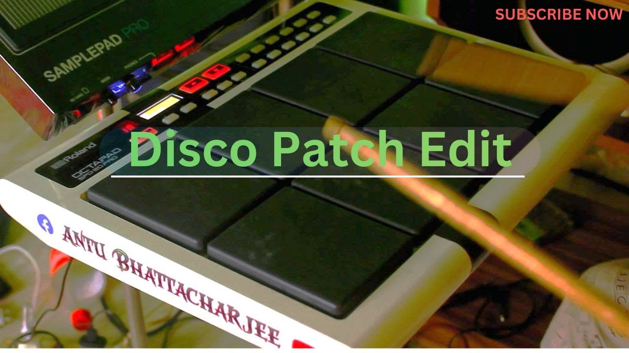 Tecno Patch Edit || Octapad Disco Patch Edit || Roland Spd 20pro And Alesis Sample Pad Pro ...