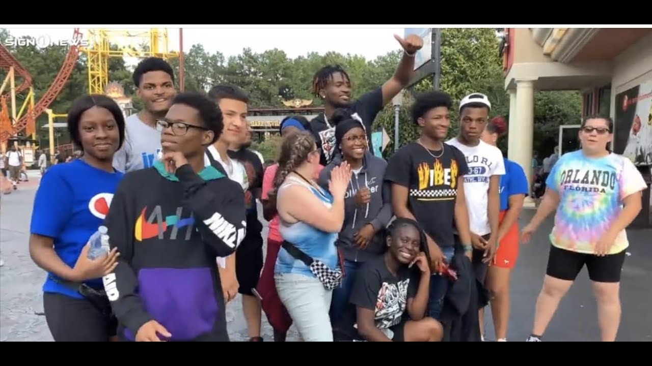 Behind the scenes at Six Flags Deaf Celebration Day (ASL - 10.6.19 ...