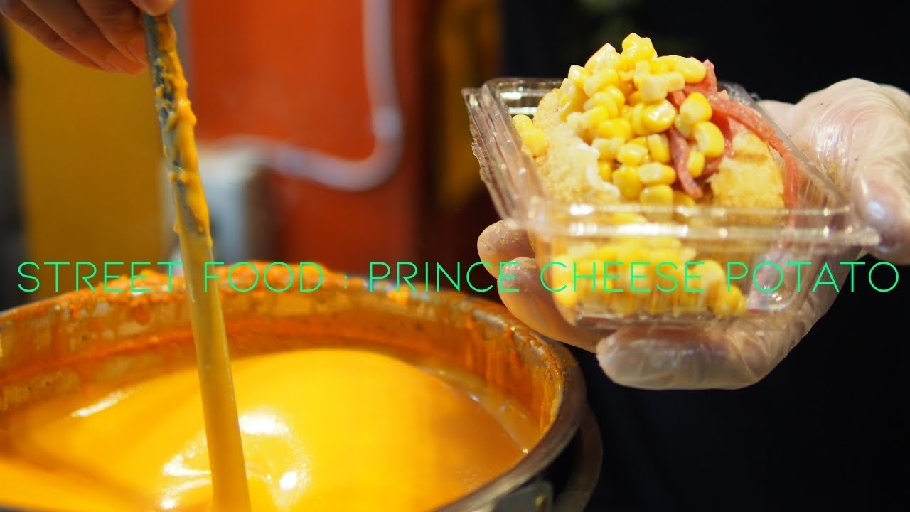 Street Food : Prince Cheese Potato - YouTube