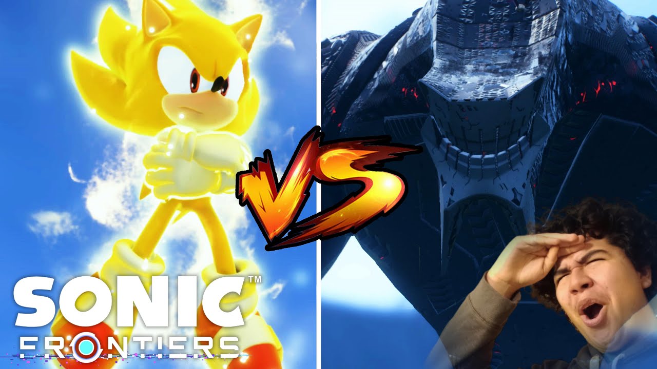 SUPER SONIC TITAN BOSS FIGHT IS HYPEEE- Sonic Frontiers (playthrough ...