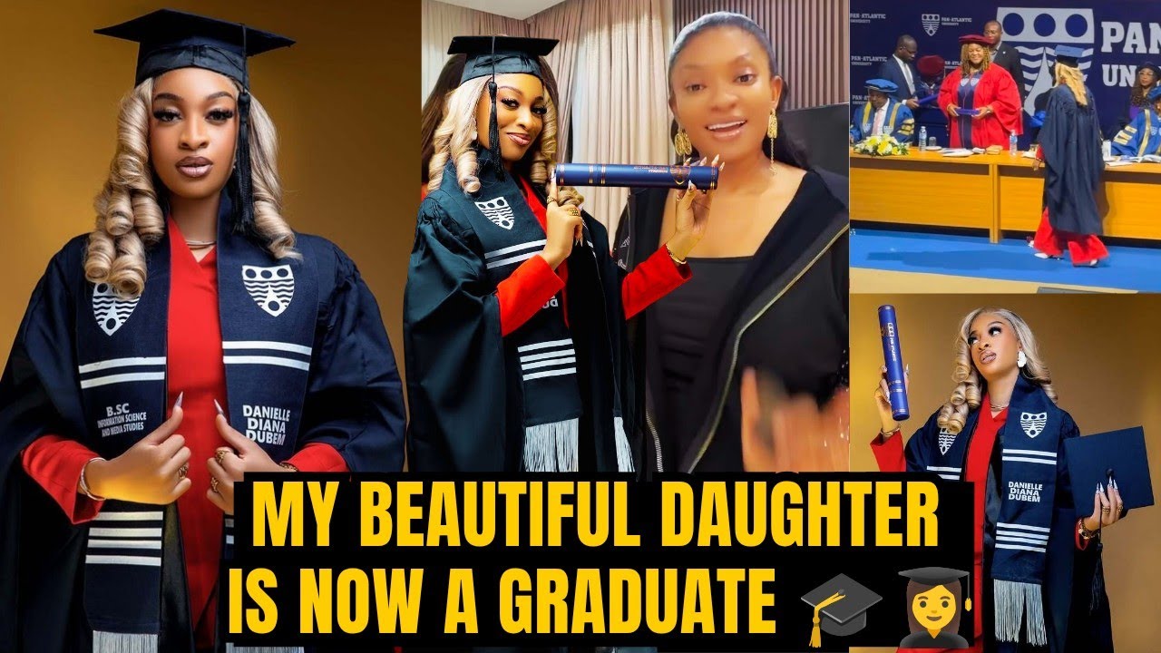 May Yul Edochie Jubilates as Her Daughter Danielle Graduates From ...