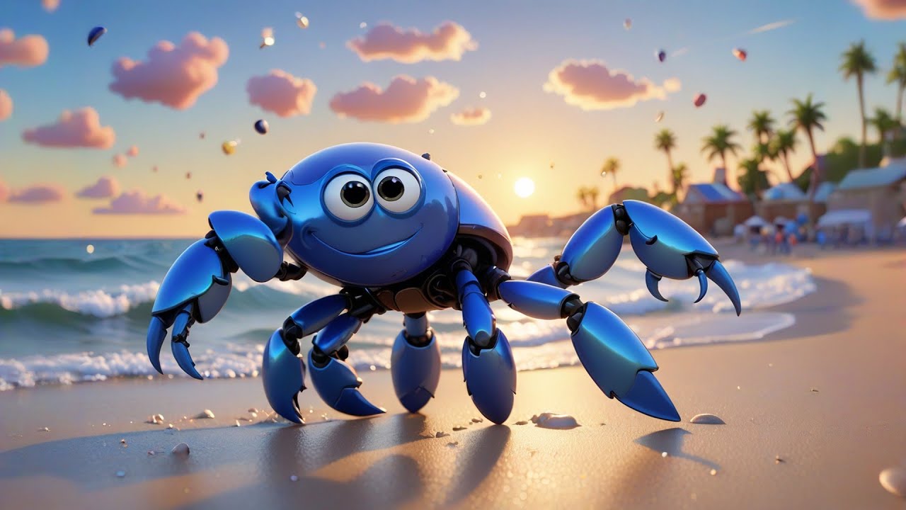 Four Crawling Crabs in the Sand + More Nursery Rhymes & Kids Songs ...