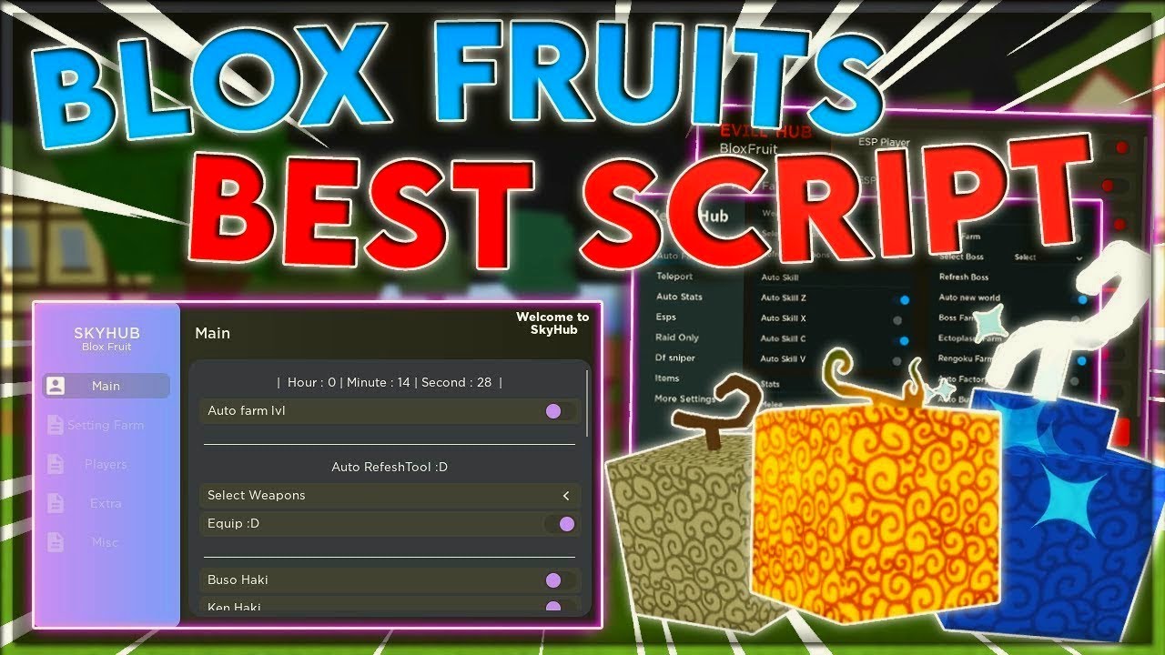 [UNDECTED] ROBLOX | Blox Fruits Script GUI / Hack | Auto Farm | Fruit ...