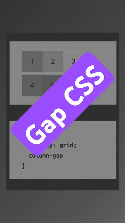 gap CSS #angular #flutter #react #alonsonavastack #programming #python #css #frontend #pro - YouTube