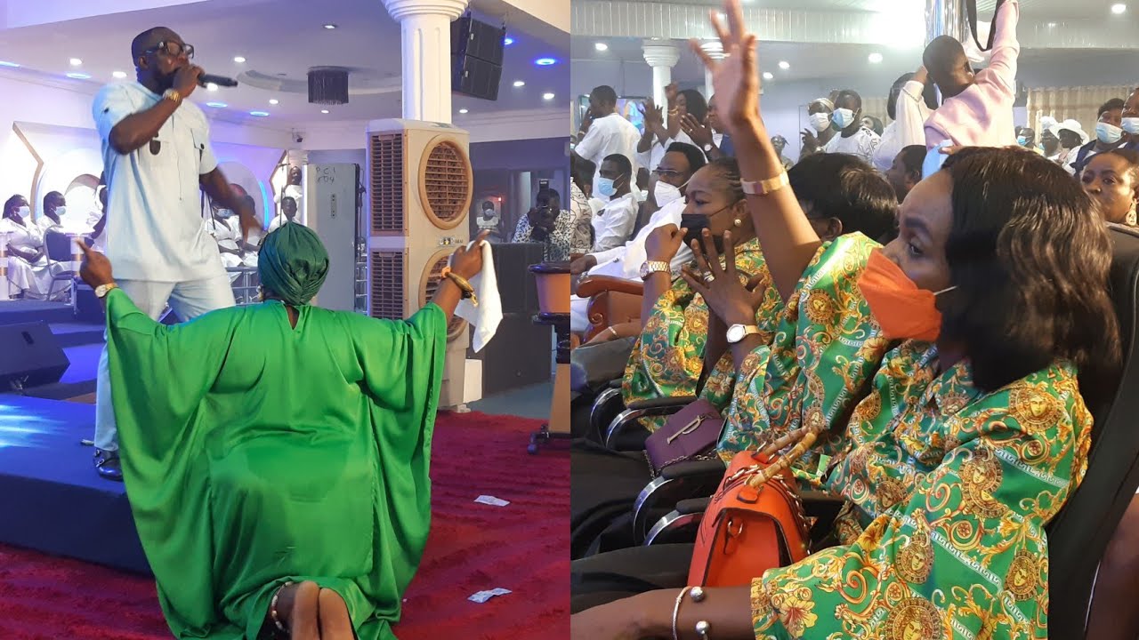 Watch! The Moment Oheneba Clement's Ministration Touched Oheneyere ...