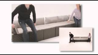 Cambria Patio Sectional Seating Set - La-Z-Boy Outdoor