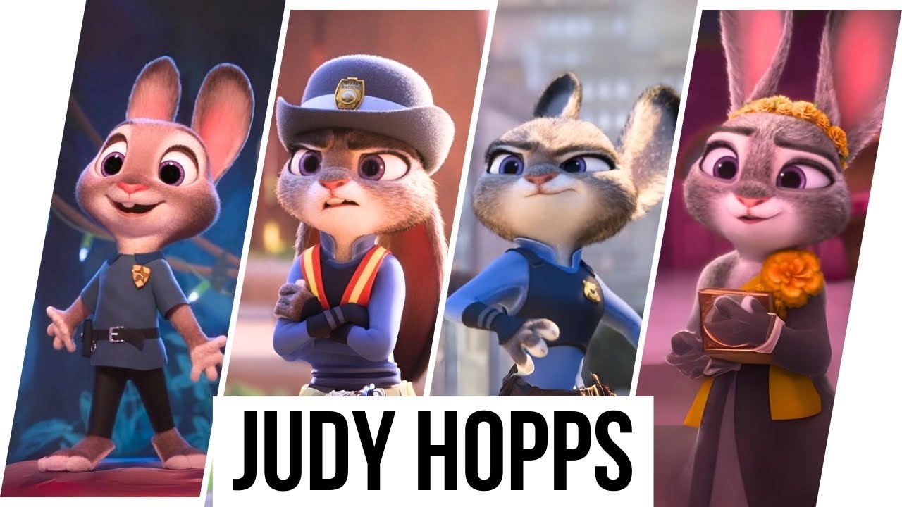 Judy Hopps Evolution (2016-2025) | Zootopia 2 - YouTube