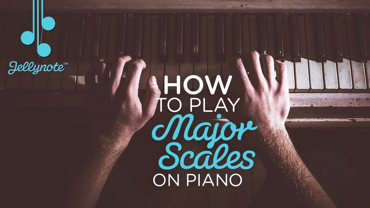 Major Scales - Piano Tutorial for Beginners (Jellynote Lesson) - YouTube