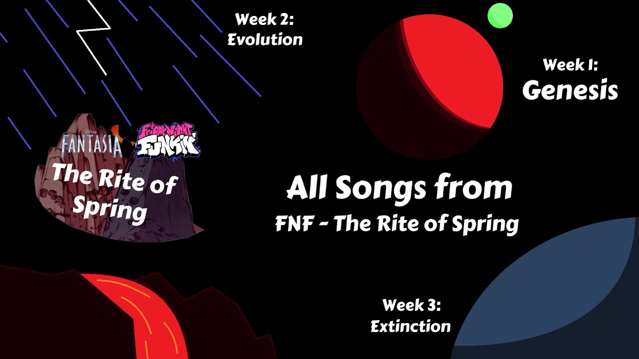 FNF The Rite of Spring Mod Full OST - YouTube