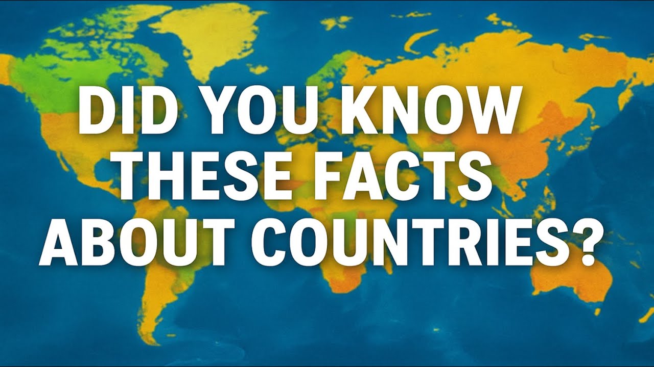 Unique, Crazy & Important Facts About Countries Around The World. # ...