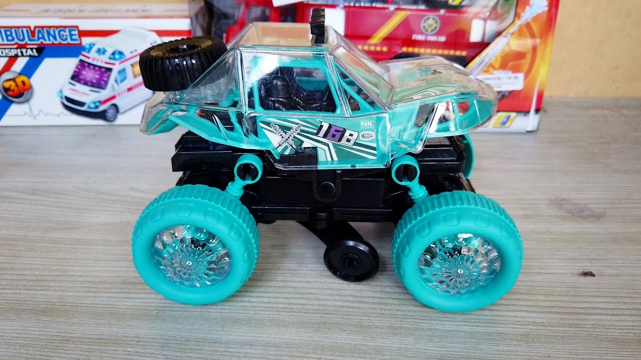 Unboxing Mainan Mobil Remote, Truk Molen, Mobil Poly, Mobil Pemadam ...