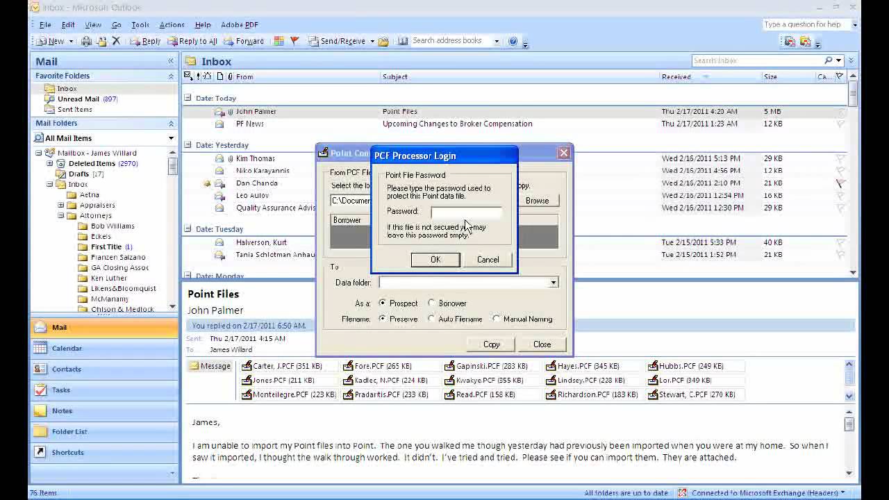 Importing Point Data Files into Point.wmv - YouTube