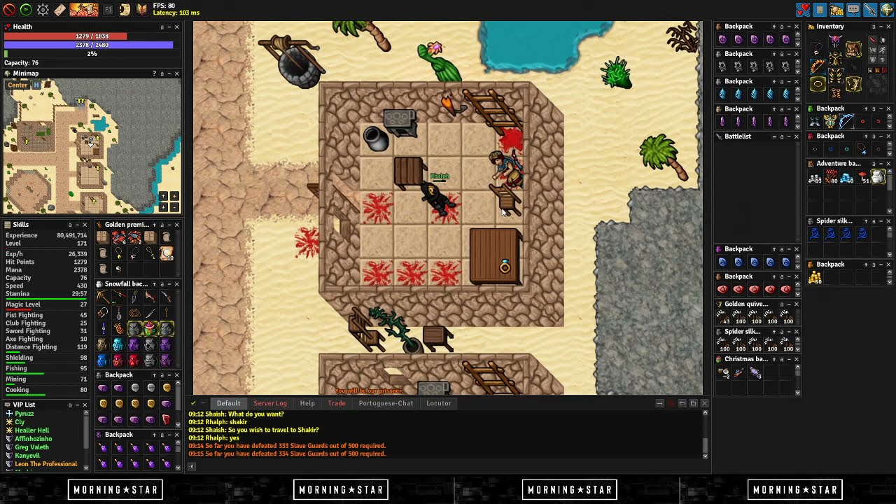 MEDIVIA - Slave Guard (task) [Luring and Hunting] - YouTube