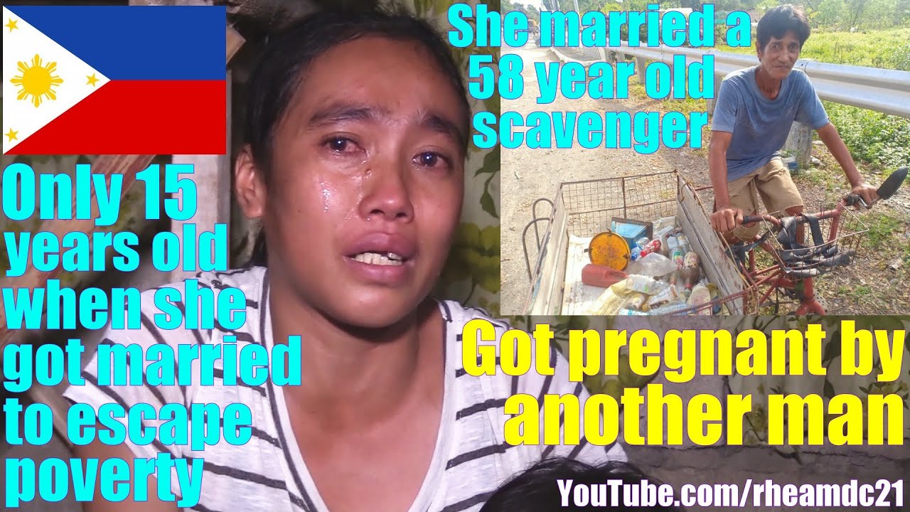 This Poor Filipina Woman Married at the Age of 15 To Escape Poverty ...