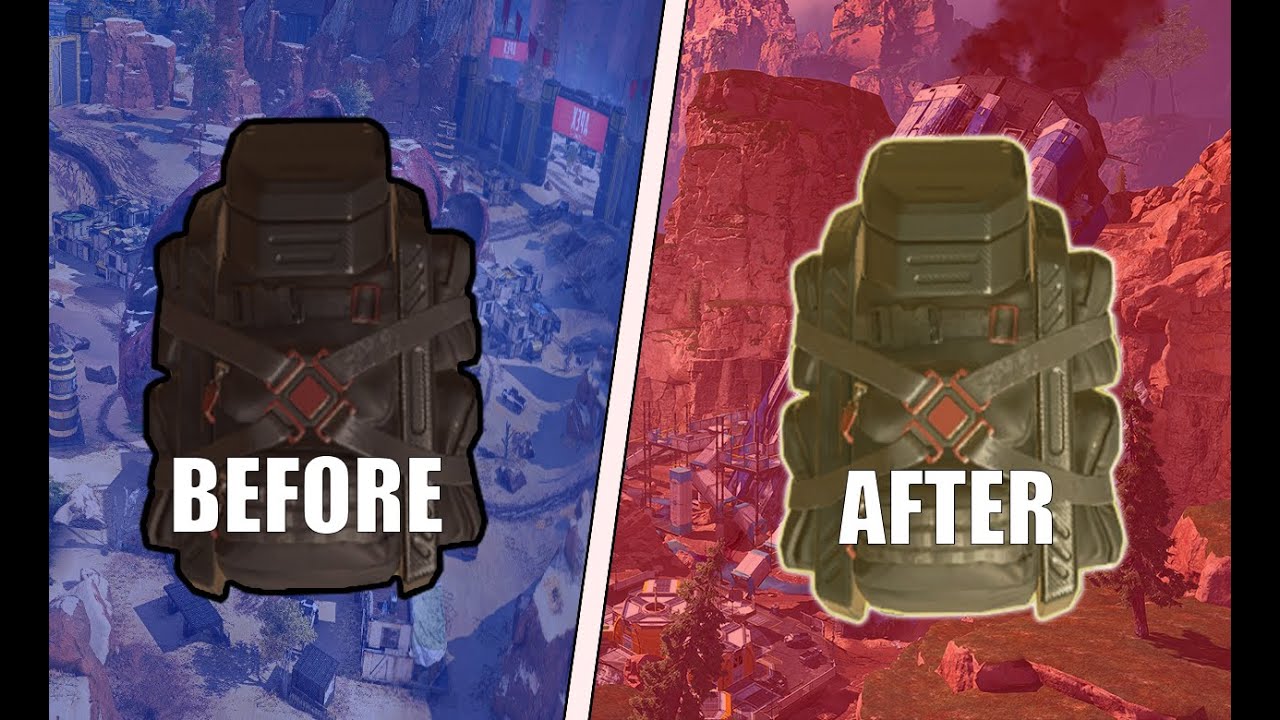 Apex Legends GOLD BACKPACK - YouTube