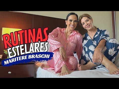 EJERCITATE AL LEVANTARTE Y COME CON ELEGANCIA CON MARITERE BRASCHI/“Rutinas Estelares”