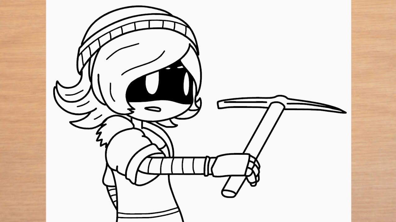 How to draw Uzi from Murder Drones episode 8 - YouTube