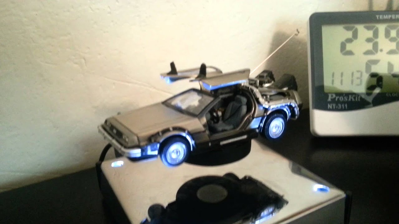 Levitating - Flying DeLorean v1.0 - YouTube