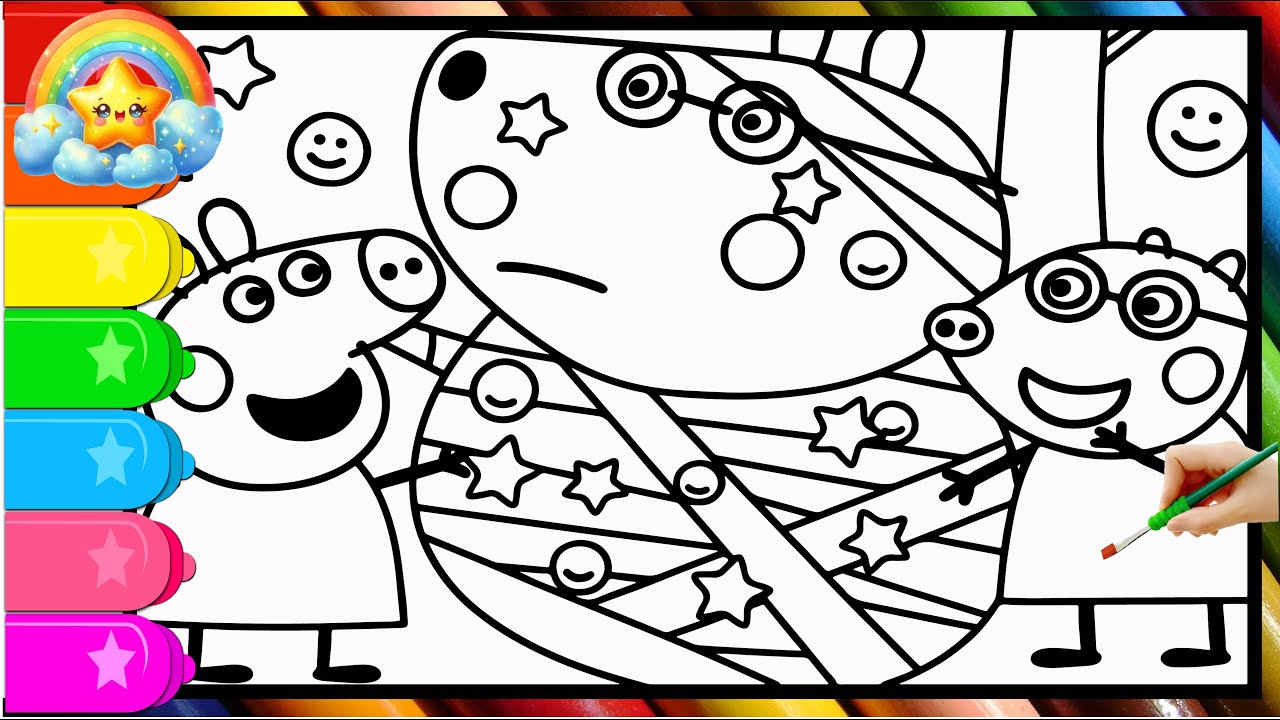 The Boo Boo Song Nursery Rhymes and Kids Songs || Peppa Pig Official ...