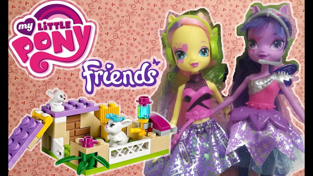 LEGO Friends, Twilight Sparkle and Fluttershy Equestria Girls dolls ...