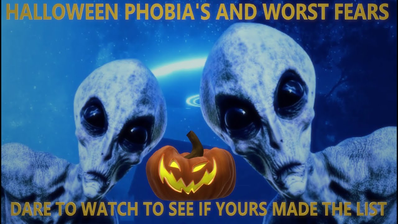 ALIENS ARE COMING/Halloween Ambience /Video to Give You the Creeps and ...