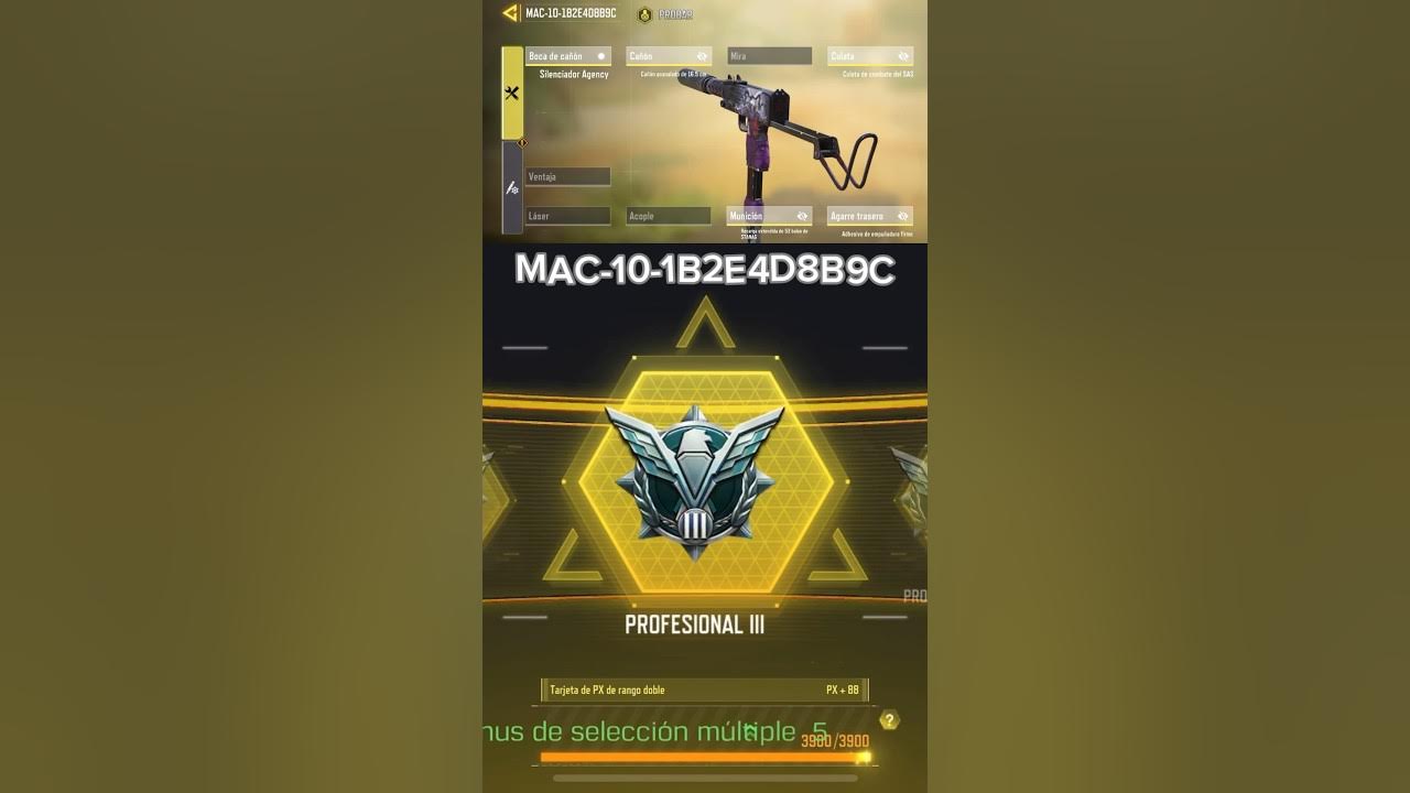 Clase de la Mac 10 #codmobile #codmlatam #callofduty #codm #callofdutymobile #codmobileclips ...