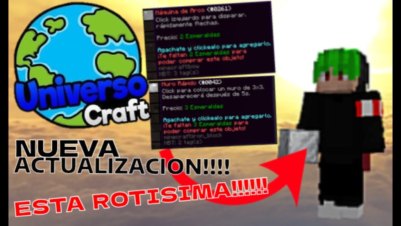 🔥PROBE LOS NUEVOS ITEMS DE UNIVERSOCRAFT ESTAN ROTISIMOS🤓😎 # ...
