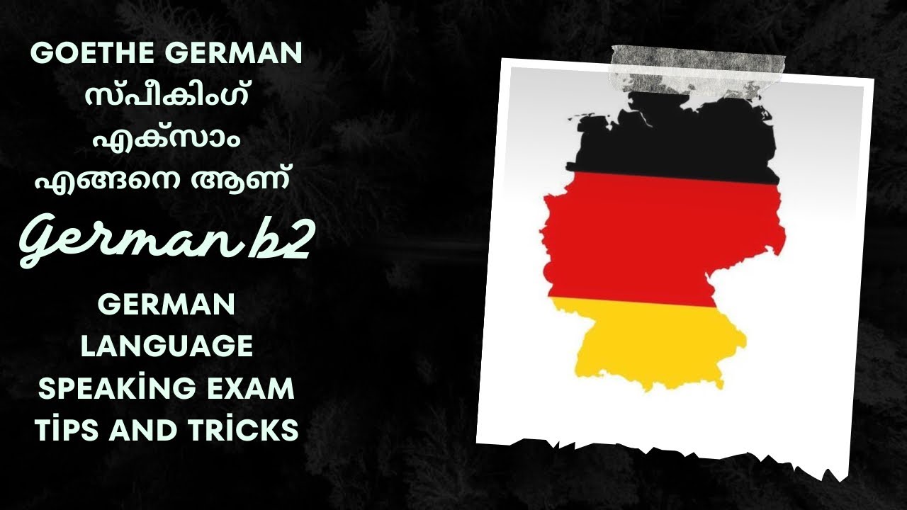 German language goethe b2speaking tips and tricks # ...