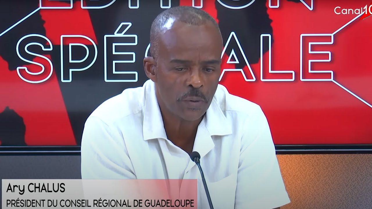 EDITION SPECIALE avec Ary CHALUS, président de la région Guadeloupe ...